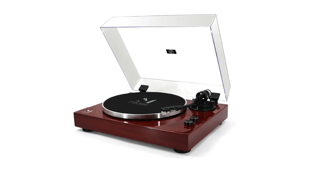 Проигрыватель виниловых дисков Music public kingdom TT53AT Red Wood