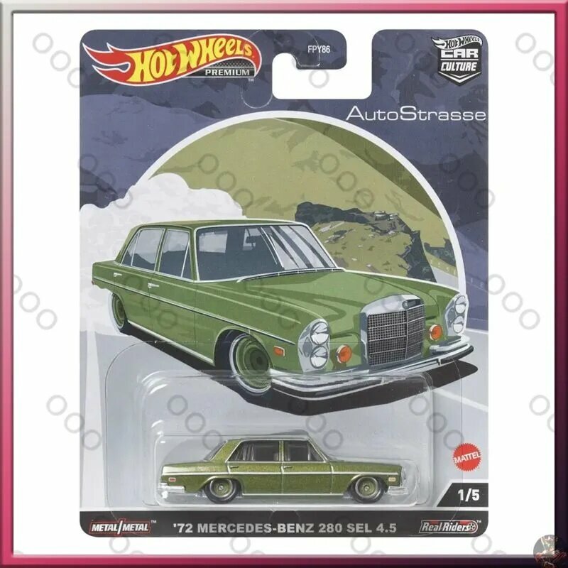 Машинка коллекционная Premium Car Culture: FPY86 72 MERCEDES-BENZ 280 SEL 4.5