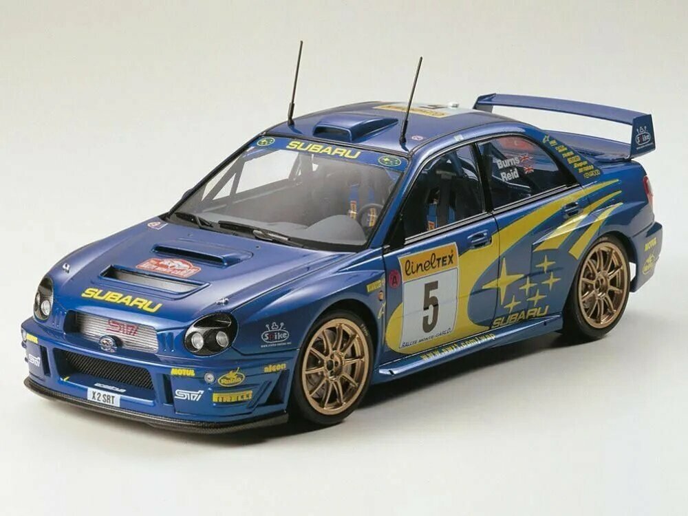 Сборная модель Машинка Tamiya-24240F 1/24 Subaru Impreza WRC 2001 car model kit8-14