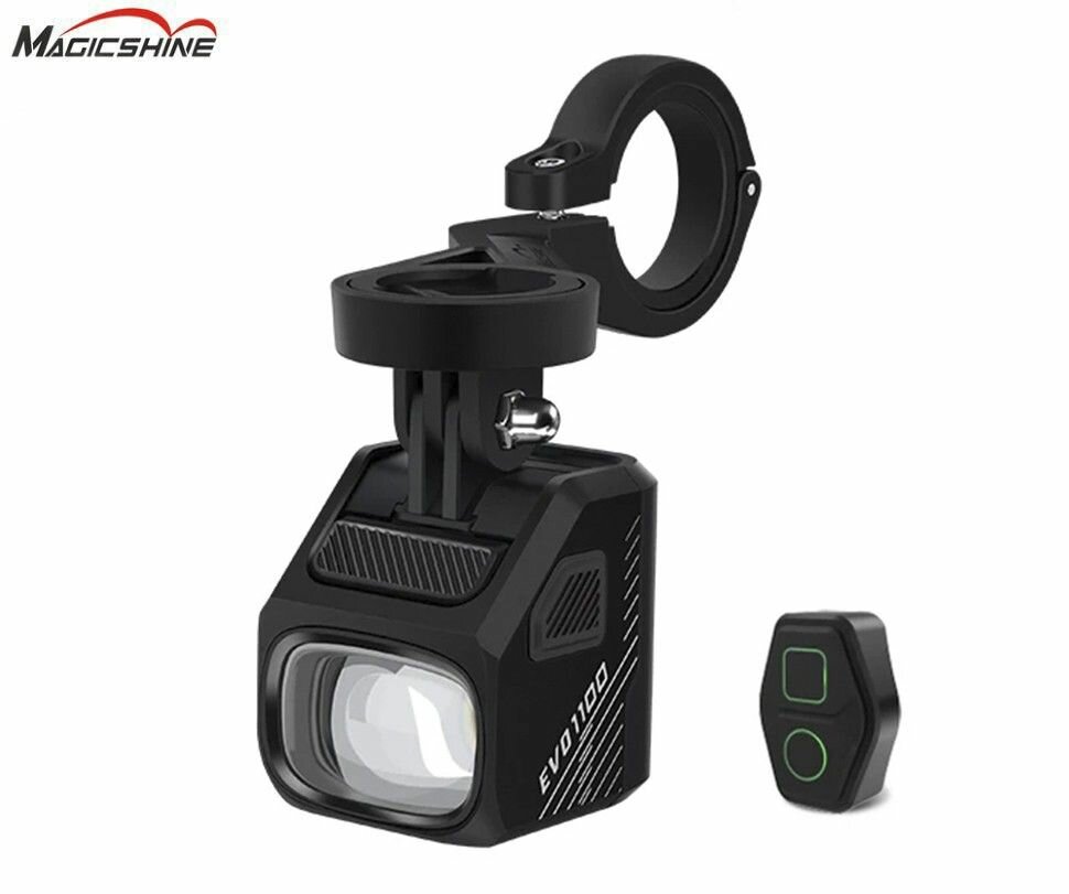 Велофара Magicshine EVO 1100 Black, 1800 mAh, диод Luminus SST-40, 220 метров, 1100 люмен (Комплект)