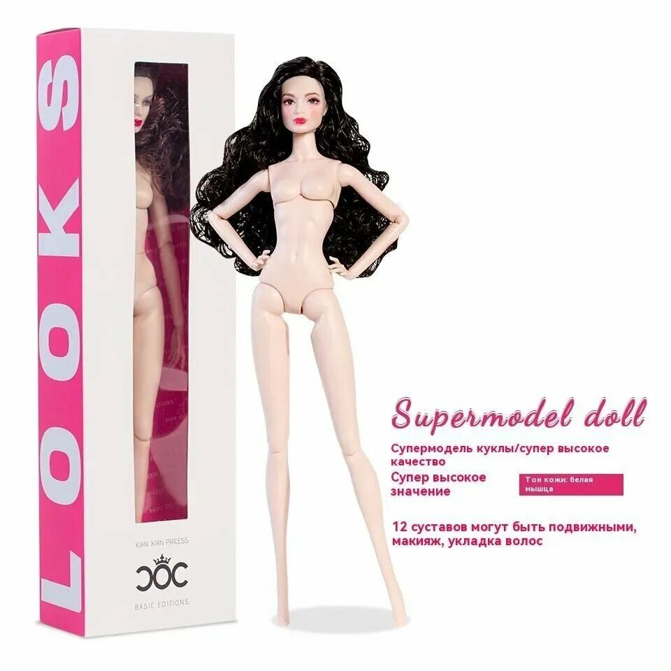 Мода 12 дюймов Супермодель
