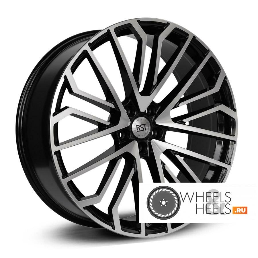 Диск автомобильный литой RST R2206FF 22x10 5x112 et20 dia66.6 Черный с полированной лицевой поверхностью