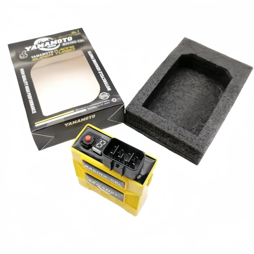 Запасные части для мотоциклов, блок системы зажигания, Цифровой Регулируемый CDI Racing для Yamaha ZY100 JOG100 RS100 RSZ100