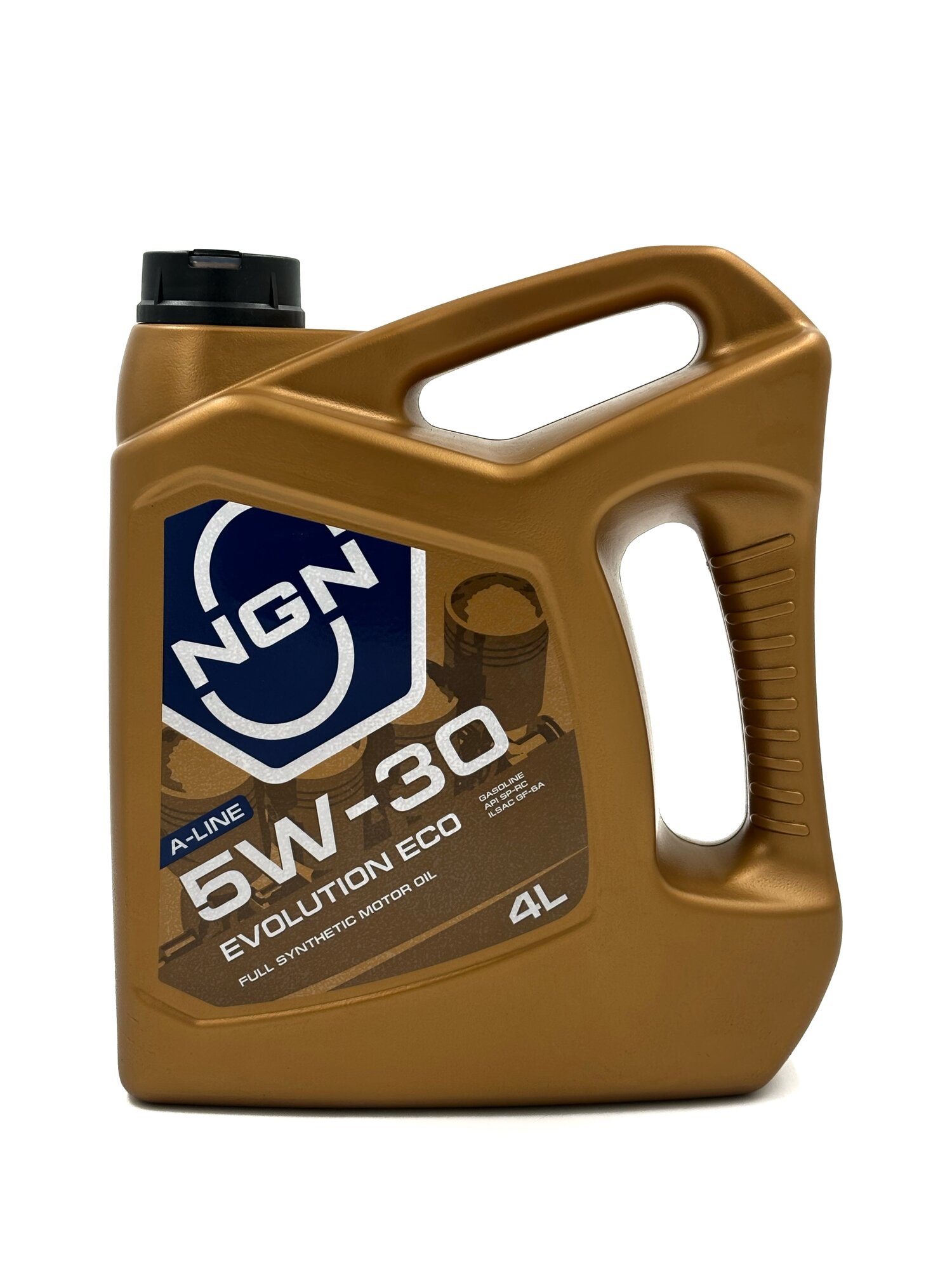 Масло моторное NGN Evolution Eco A-Line 5W-30, 4 литра, синтетическое