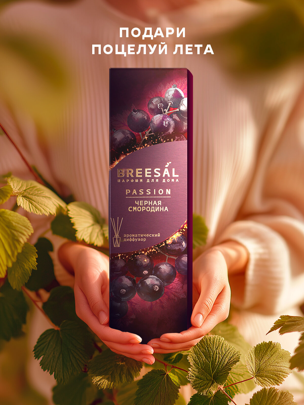 Парфюм для дома Breesal Passion Черная смородина 70мл