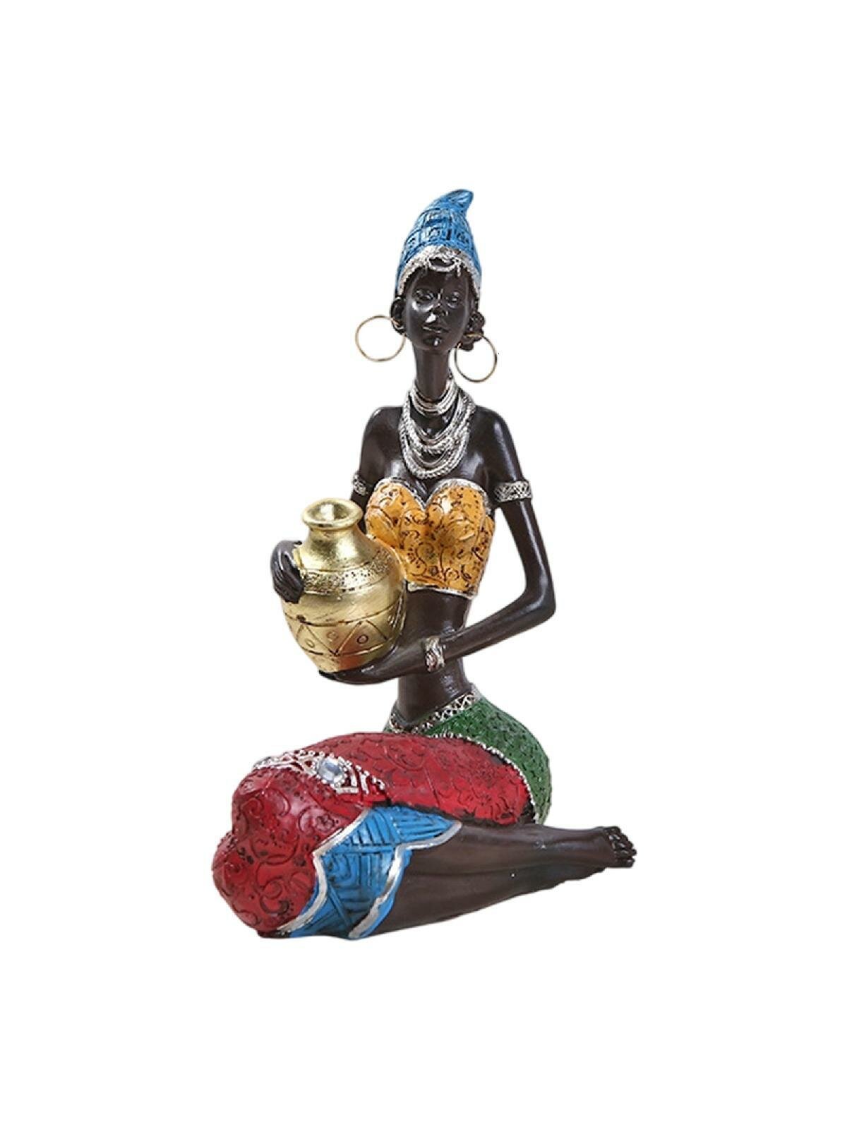 Традиционный орнамент из смолы с золотым акцентом Для украшения витрины на полке в гостиной