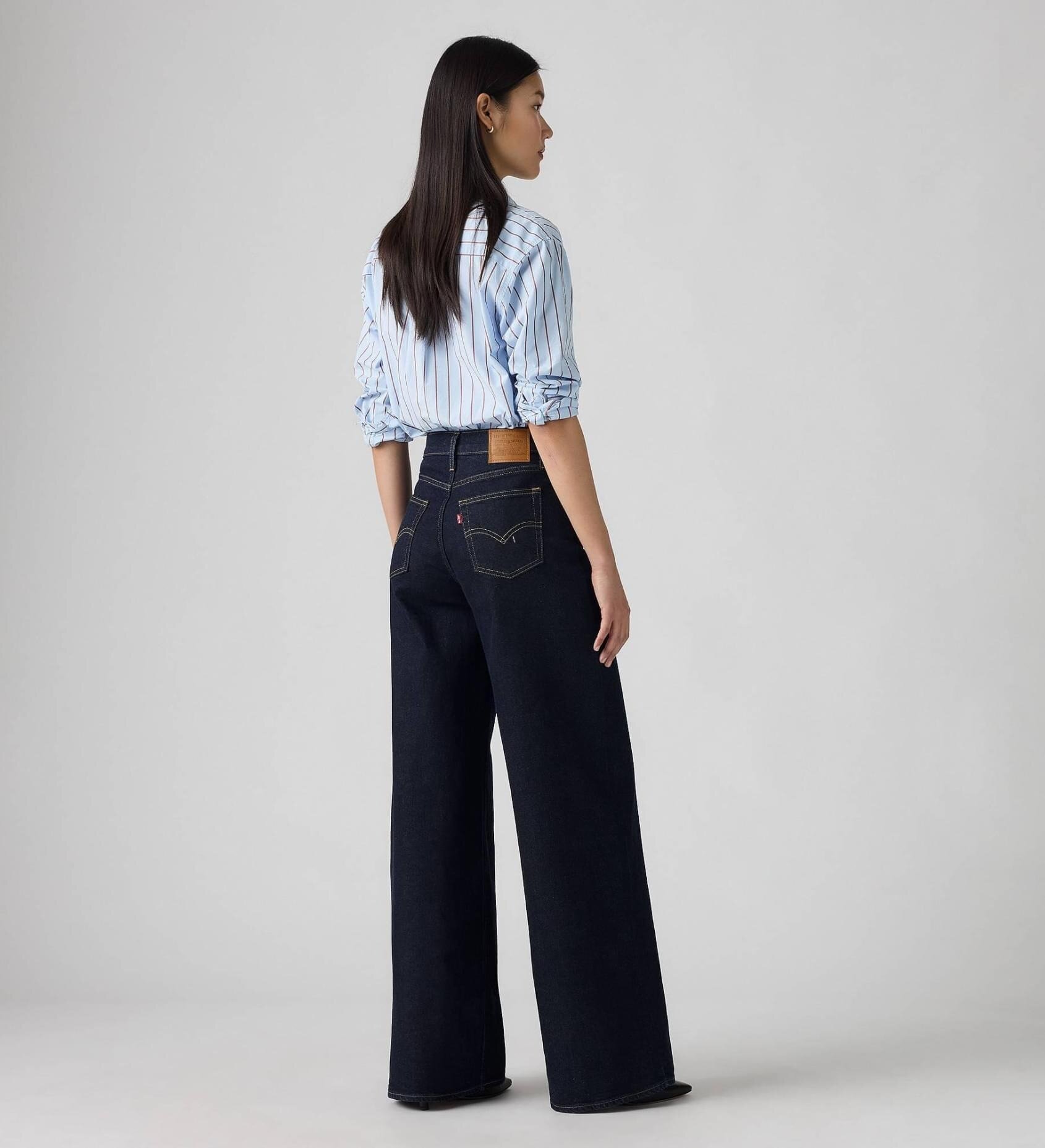 Джинсы широкие Levi's 728, размер 27/32 JEAN, синий — фото 1