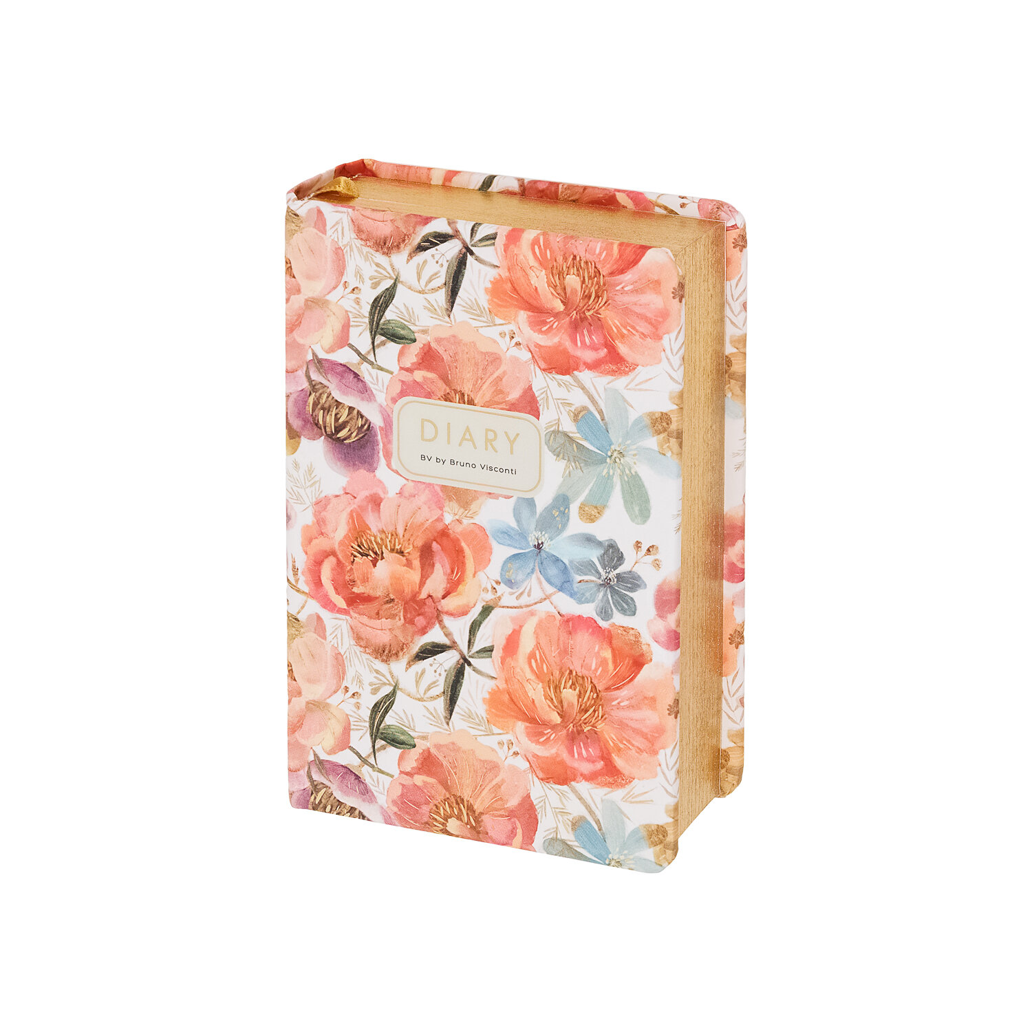 Ежедневник BrunoVisconti "Цветочная феерия", 416 страниц, 70*108мм