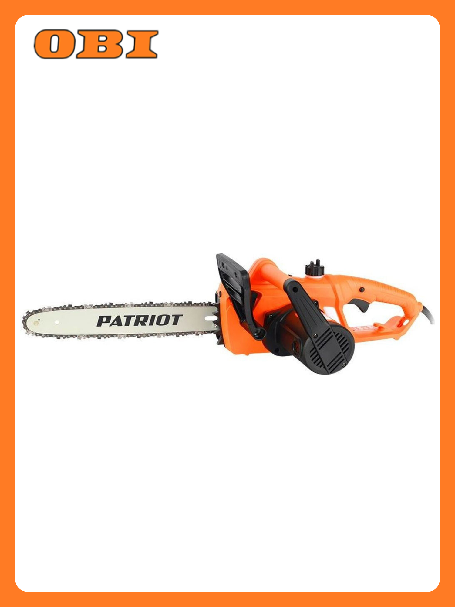 Электропила PATRIOT ESP1814, 1800Вт, автоматическая смазка цепи, оранжевая