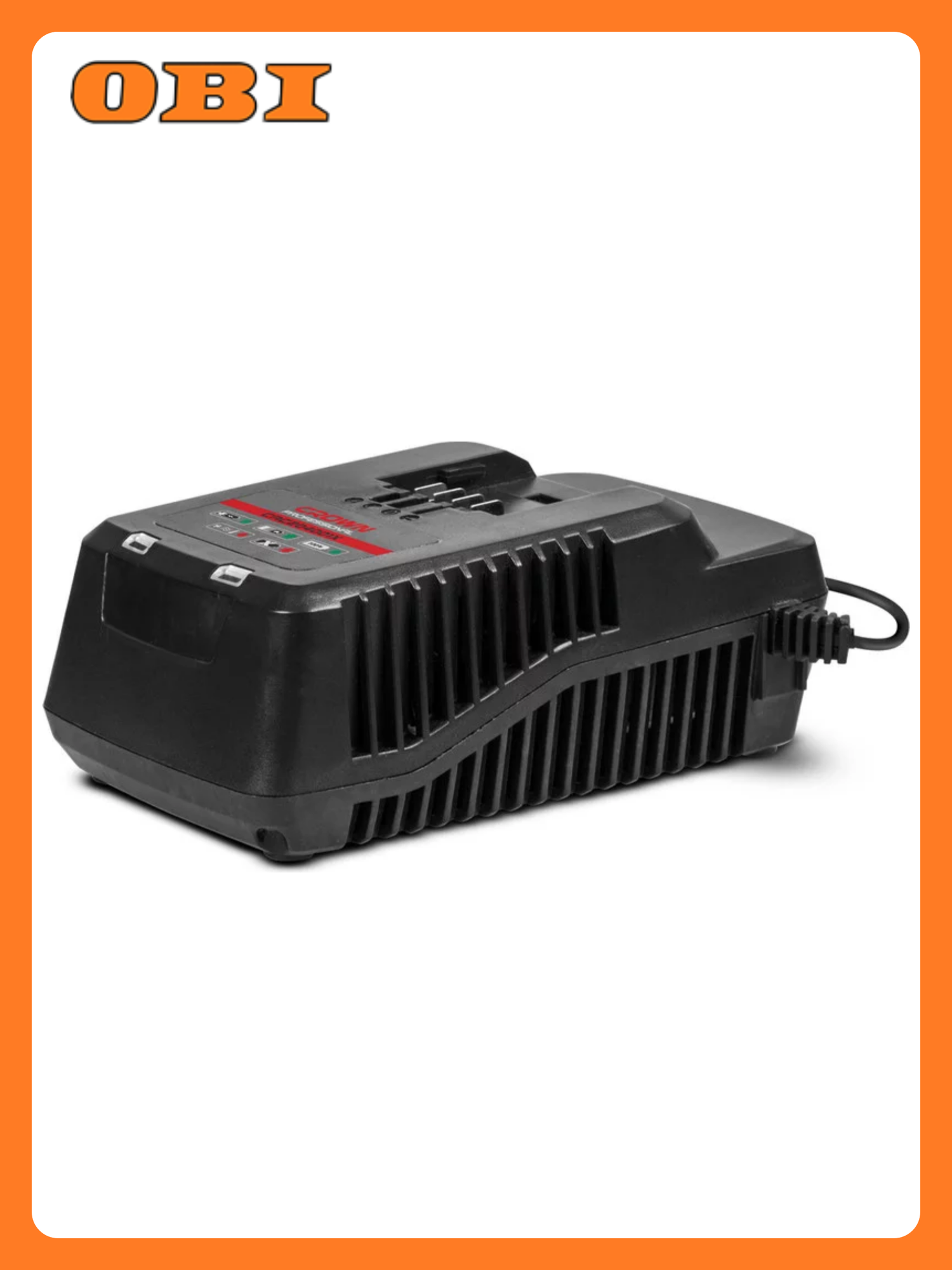 Зарядное устройство CROWN CAC204001X, для Li-Ion, 20В, 4А, слайдер