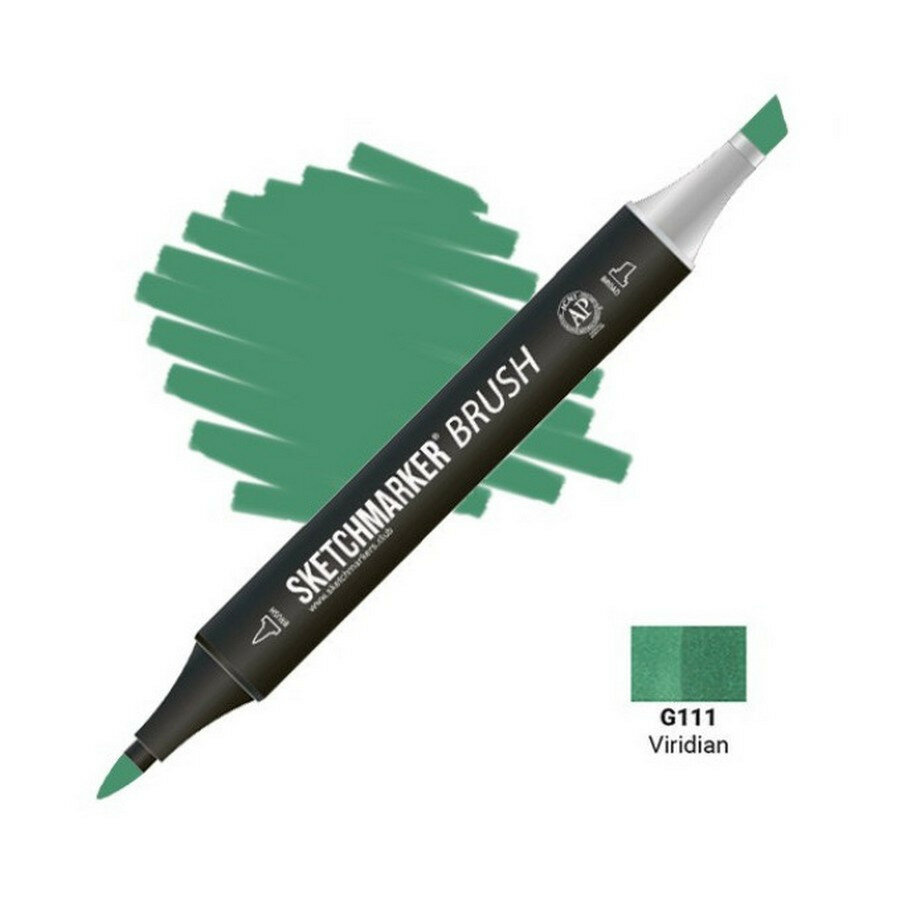 Маркер художественный SketchMarker Brush Pro, G111 Viridan (SketchMarker G111)