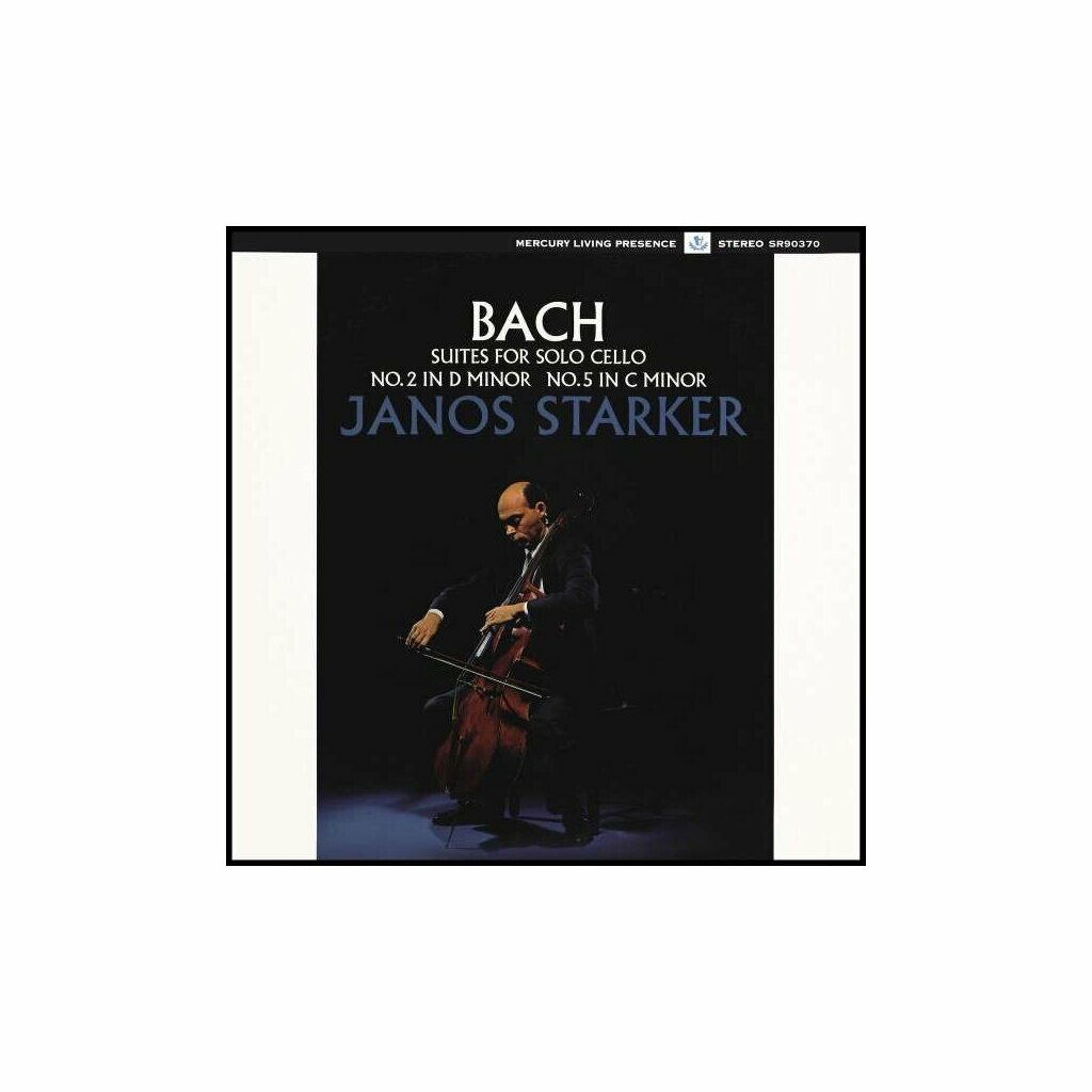 Виниловая пластинка Bach*, Janos Starker - Suites For Solo Cello No.2 In D Minor No.5 In C Minor (1 LP)