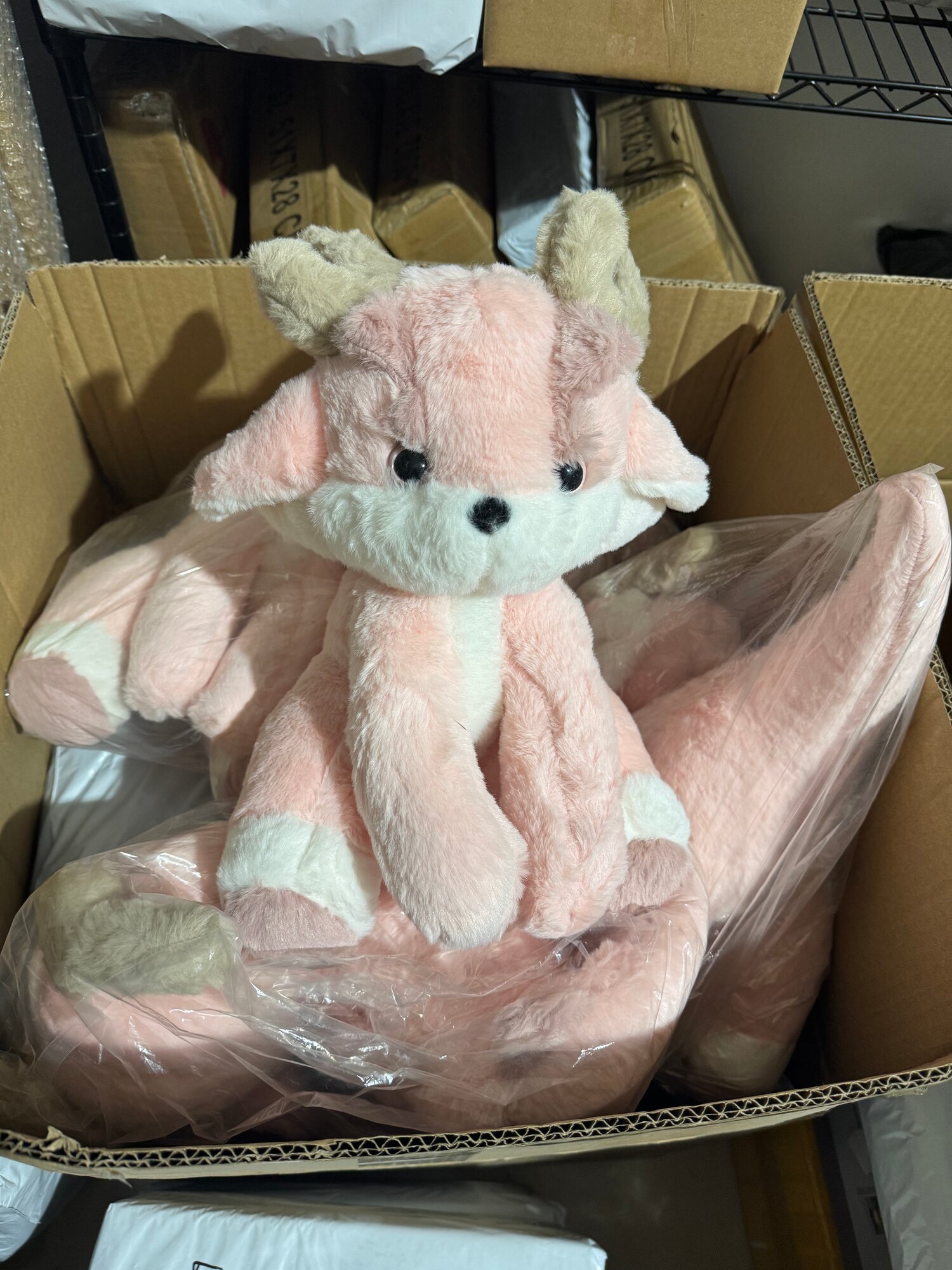 Плюшевая игрушка/розовая китайская кукла-дракон/высотой около 35 см(Детям очень нравится)