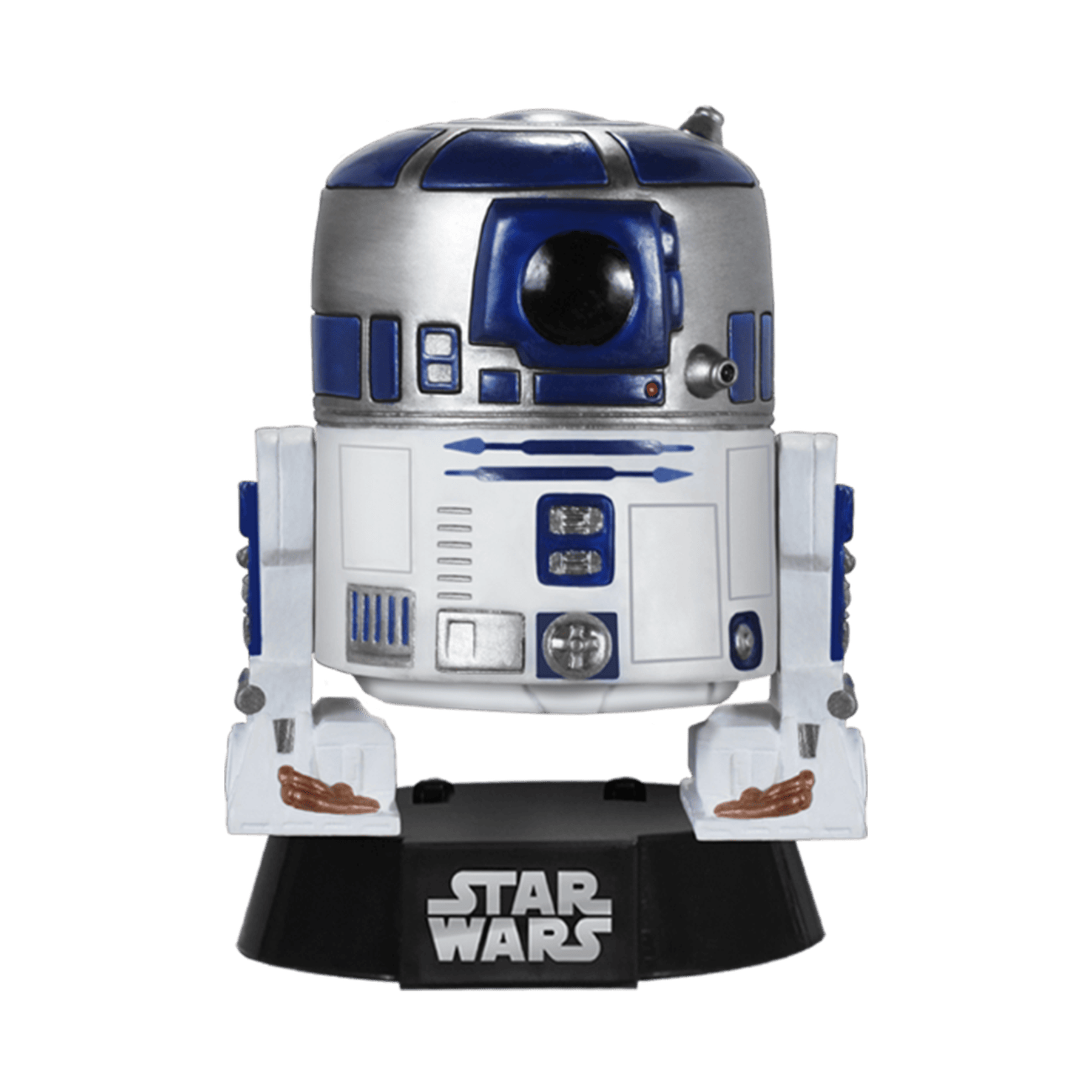 Фигурка Funko POP! Star Wars R2D2 3269, 9.5 см астромеханический дроид и коллега C-3PO во вселенной «Звёздных войн»
