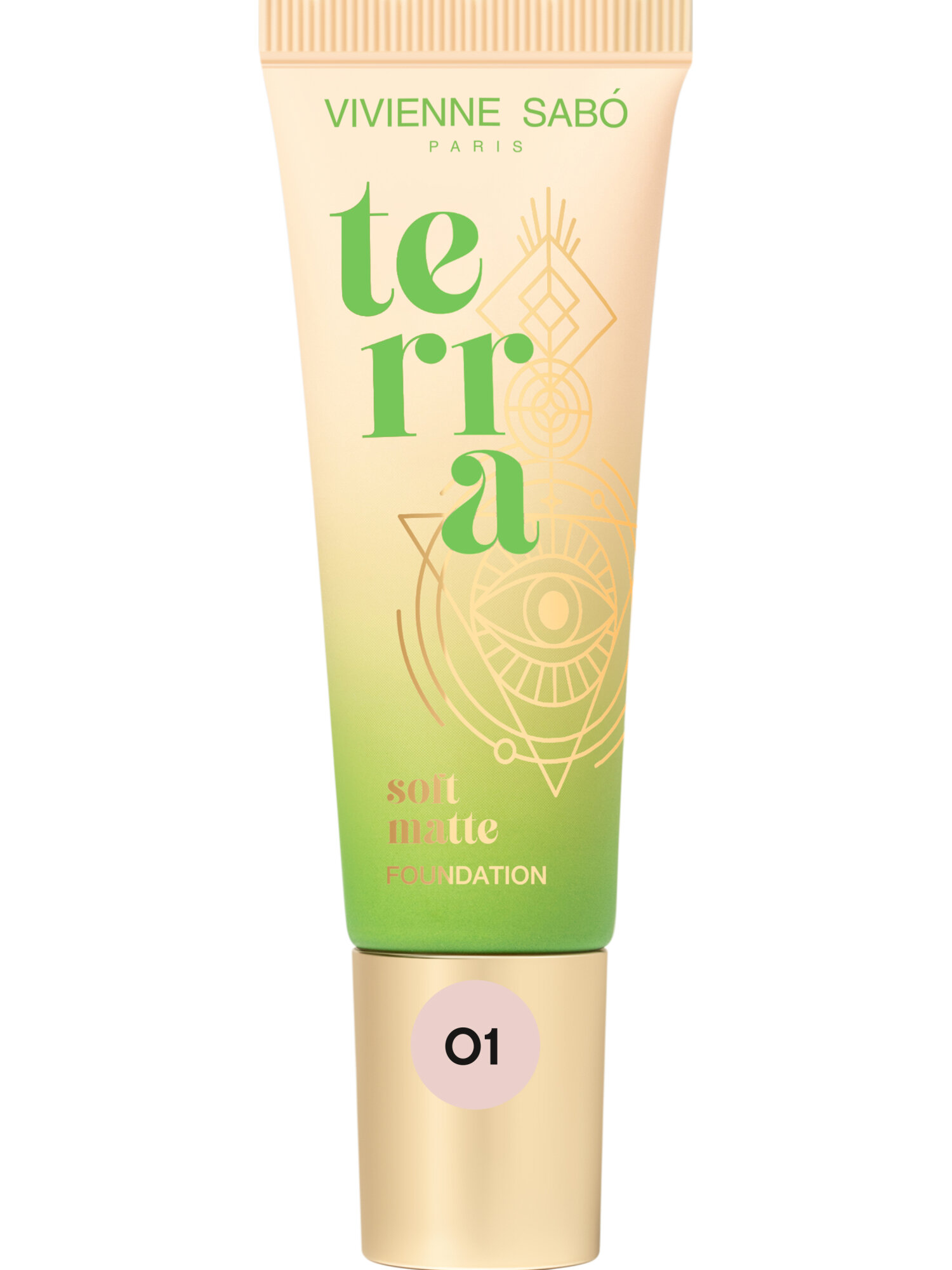 Матовый тональный крем Vivienne Sabo Terra тон 01