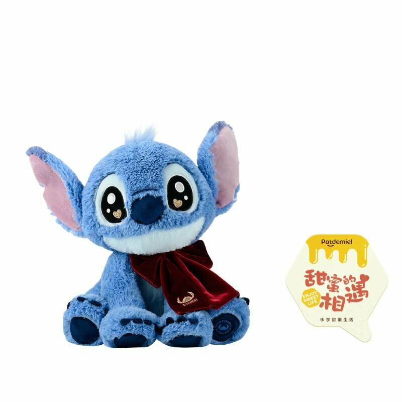 POTDEMIEL X Disney Lilo Stitch Любовь Большая Синяя Кукла Подвеска Мягкая Игрушка 11см 25см 35см Длина Тела