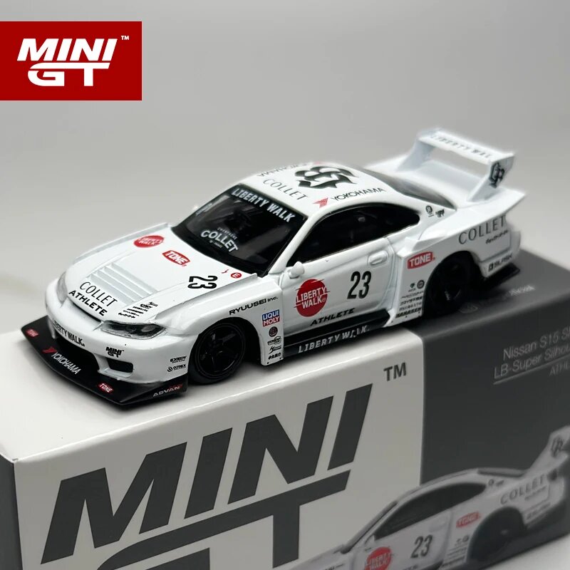 MINIGT Nissan Skyline GT-R LB Super Shock 23, Белый