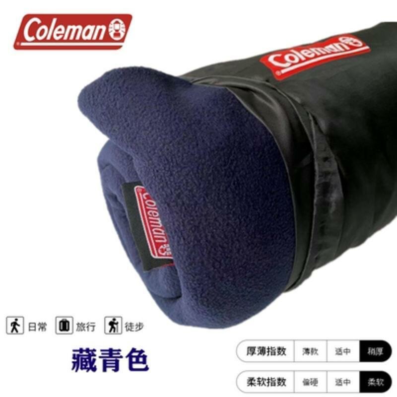 Спальный мешок из флиса Coleman, утолщенная версия, обеденный перерыв, внутренний слой Coleman, полярный флис, термоспальный мешок для путешествий на открытом воздухе