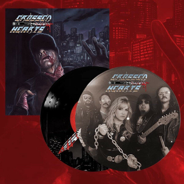 Crossed Hearts - Forced Perspective (2023)/Limited Edition - Картинный диск/250 копий/Виниловая пластинка