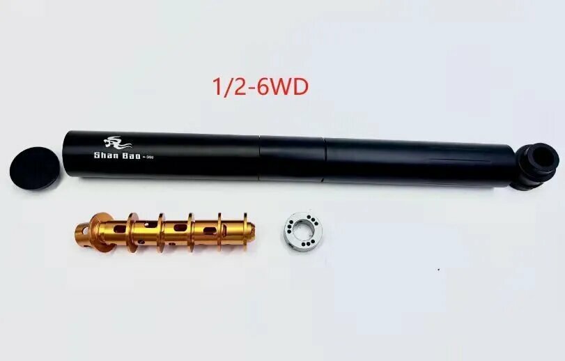 Глушитель, длина 370 мм арт. Shan Bao 6wd-1 37 см. Чаша топливного фильтра, napa4003 wix24003 применимая труба 28 мм (большая чаша)