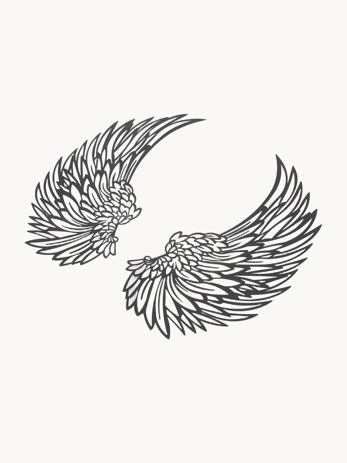 Крылья ангела, металлические настенные рисунки, подвесные металлические крылья ангела, настенный декор со светодиодной подсветкой для дома, спальни, гостиной, сада, офиса