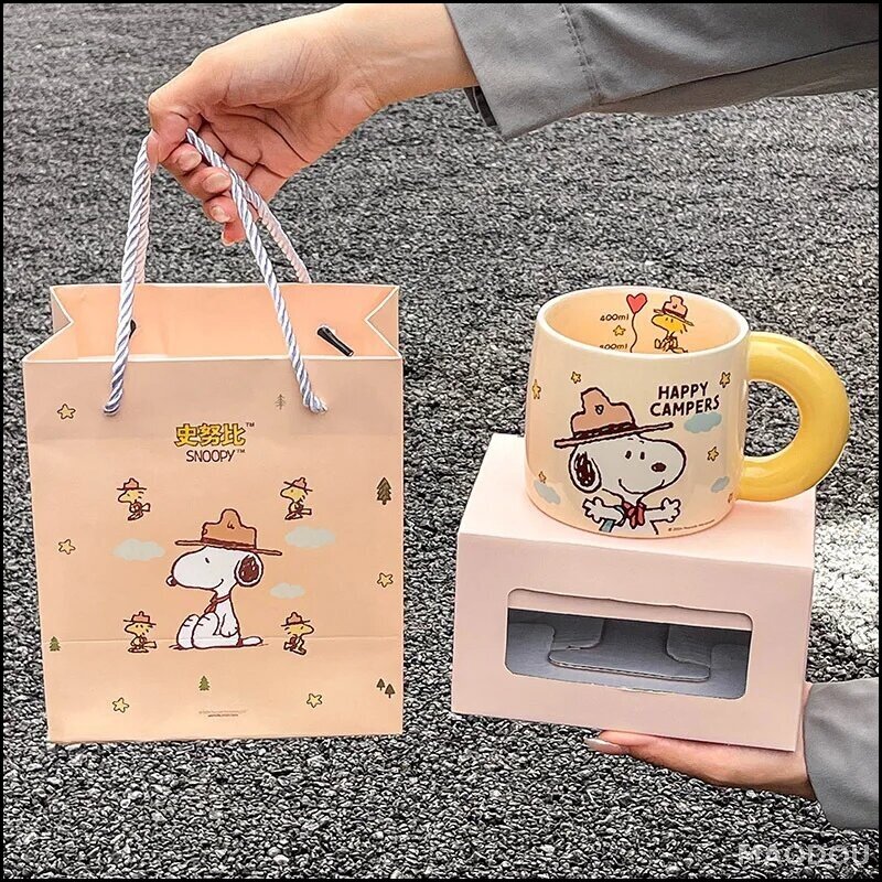 Набор фигурок MINISO "Шериф Снупи", керамика, для девочек, 14+, 1 шт