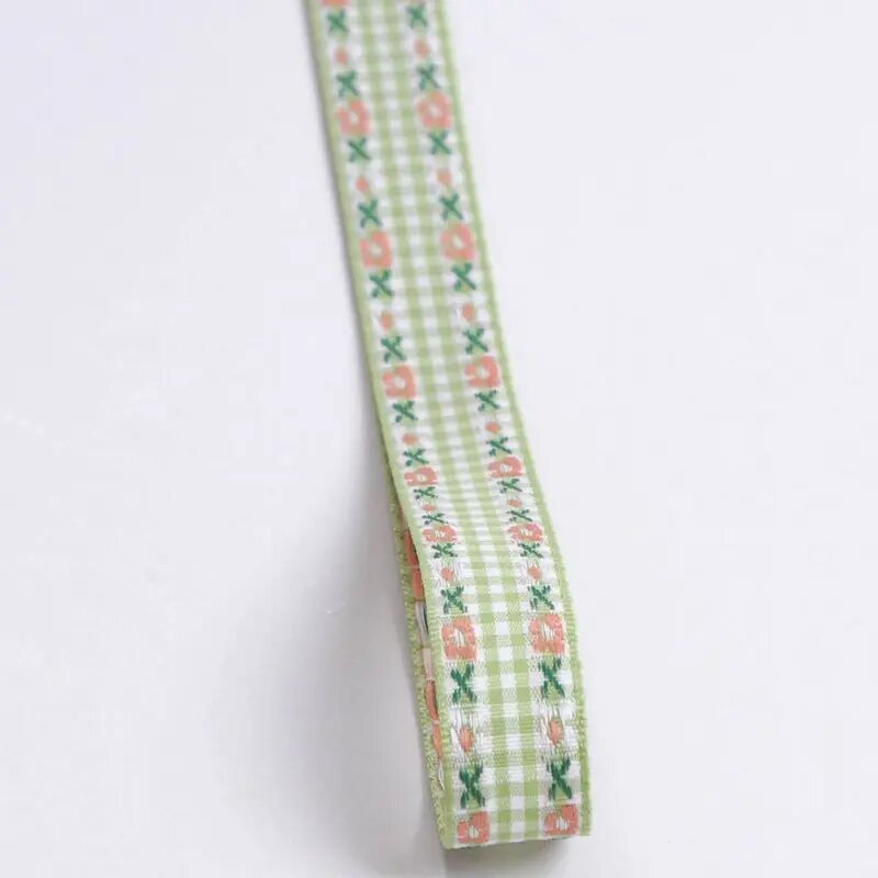 5 ярдов кружева жаккард Вышивка ленты DIY бант аксессуары для волос украшения одежды отделка подарок букет упаковка