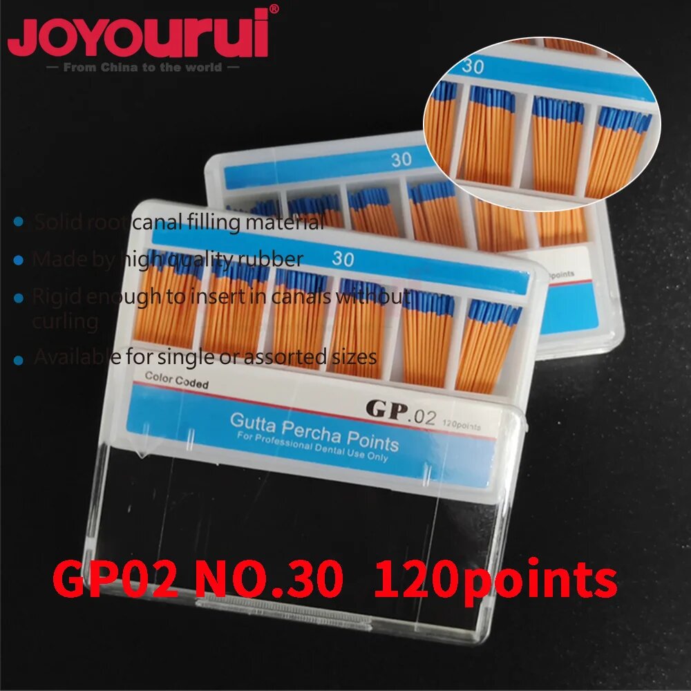Gutta Percha Points JOYOURUI GP02 NO.30 120 points
