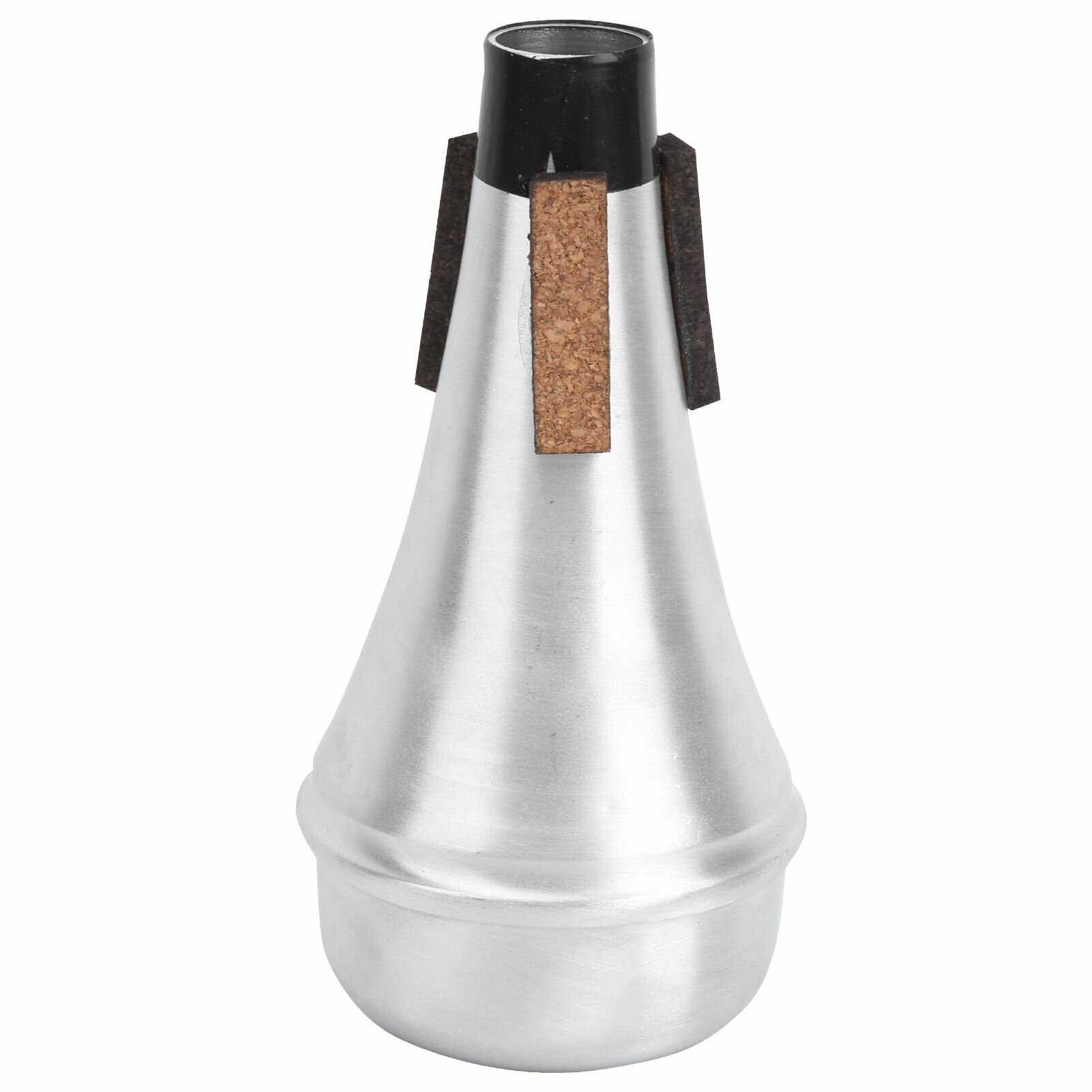 Сурдина для трубы, прямой, для начинающих, универсальный, из алюминиевого сплава M25, серебристый, лёгкий, прочный, глушитель звука