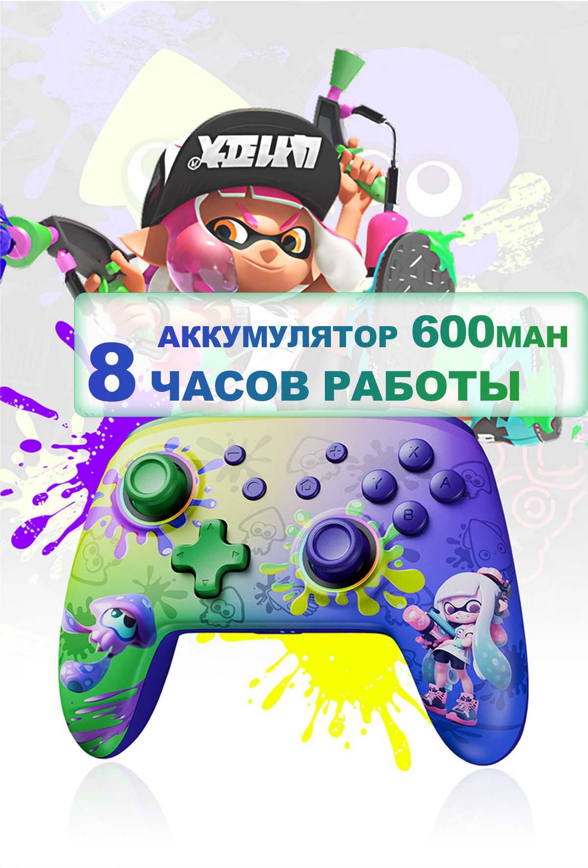Nintendo Геймпад Switch Pro Геймпад Wireless Controller Bluetooth — фото 1