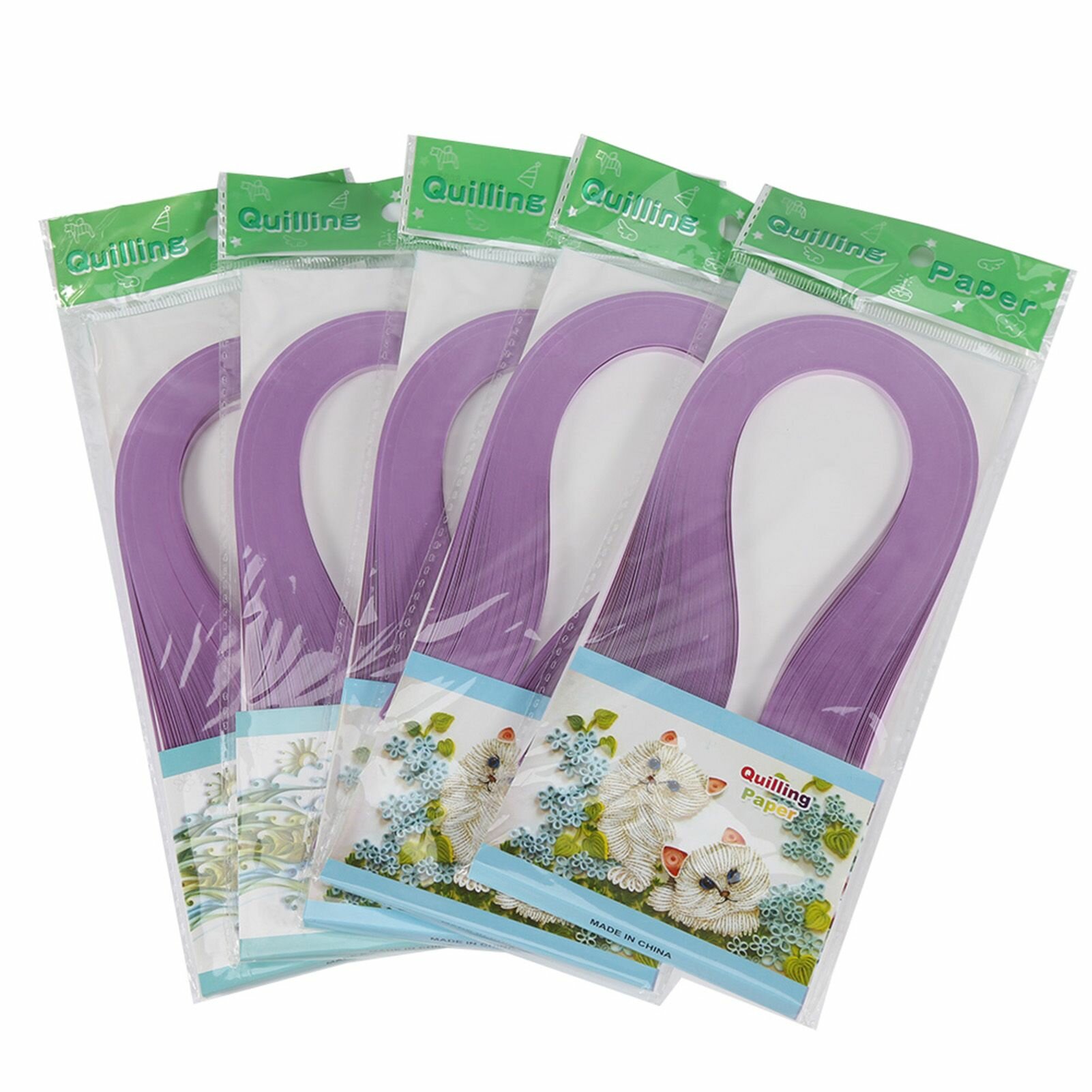 600 полосок бумаги для квиллинга шириной 3 мм, фиолетовая однотонная бумага для оригами для рукоделия и творчества