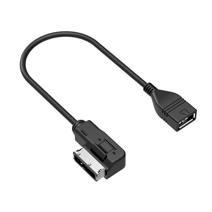 Медиа-дюймовый USB-адаптер, подходит для Audi AMI MMI VW Skoda SuperB MDI USB автомобильный аудио MP3-музыкальный интерфейс Адаптер A3 Golf MK7 MK6 GTI