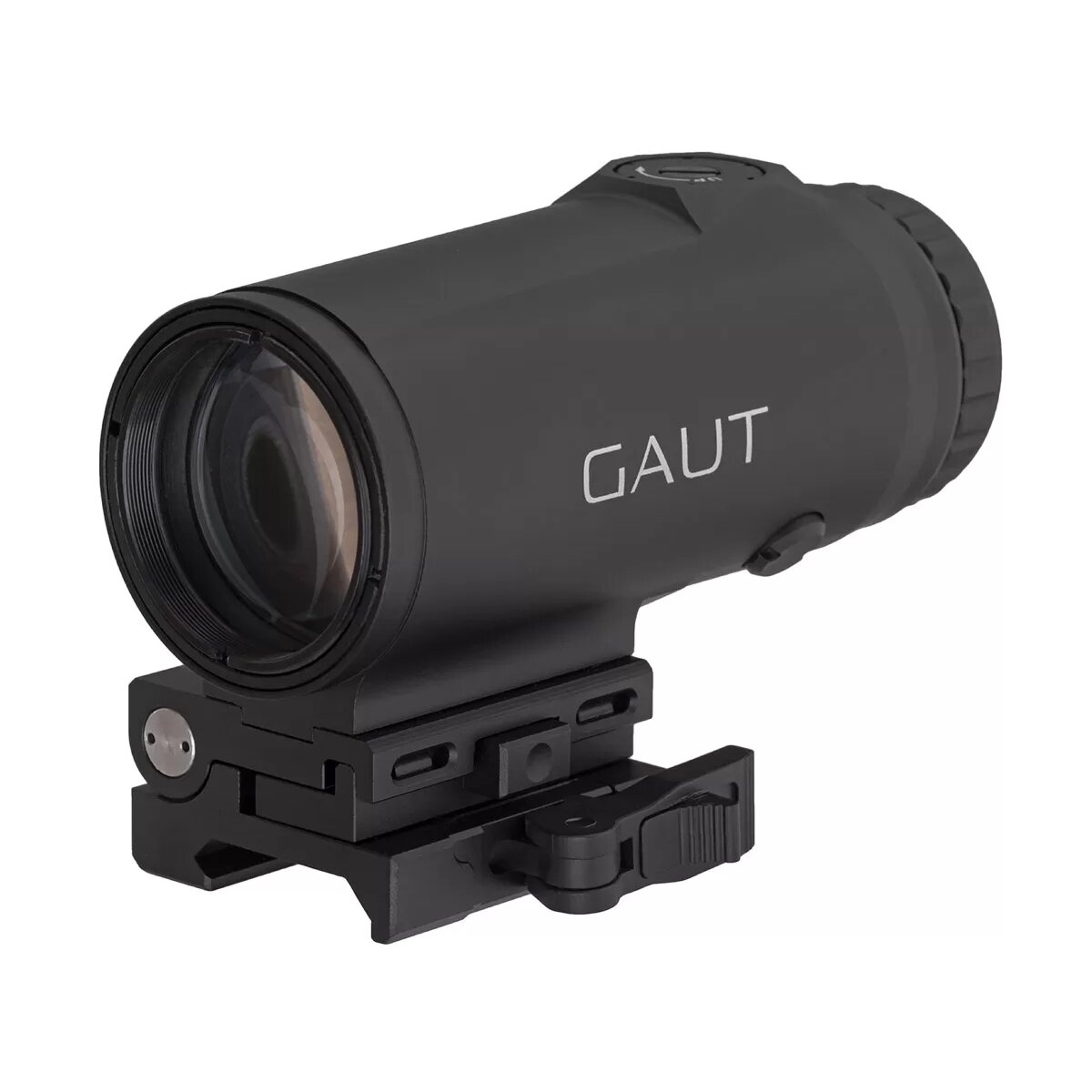 Увеличитель Gaut Garnet 5x30, откидной, быстросъёмный кронштейн, Picatinny