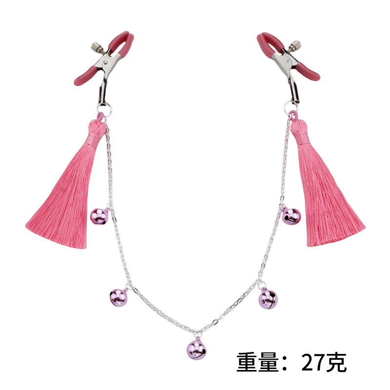 SM колокольчик с бахромой секс-игрушка секс-игрушка стимулирующий колокольчик Розовый зажим для колокольчика с