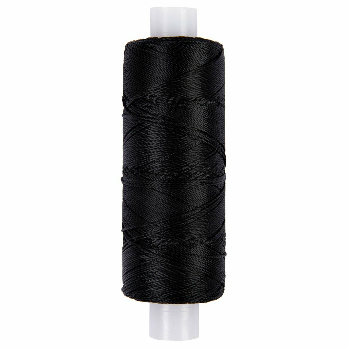 Нитки капроновые обувные 7К 100% полиамид 200 м 5 шт №02 черный