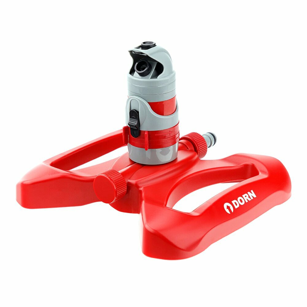 Ороситель садовый DORN, 2 режима, на подставке, секторный/круговой, дальность до 20 м