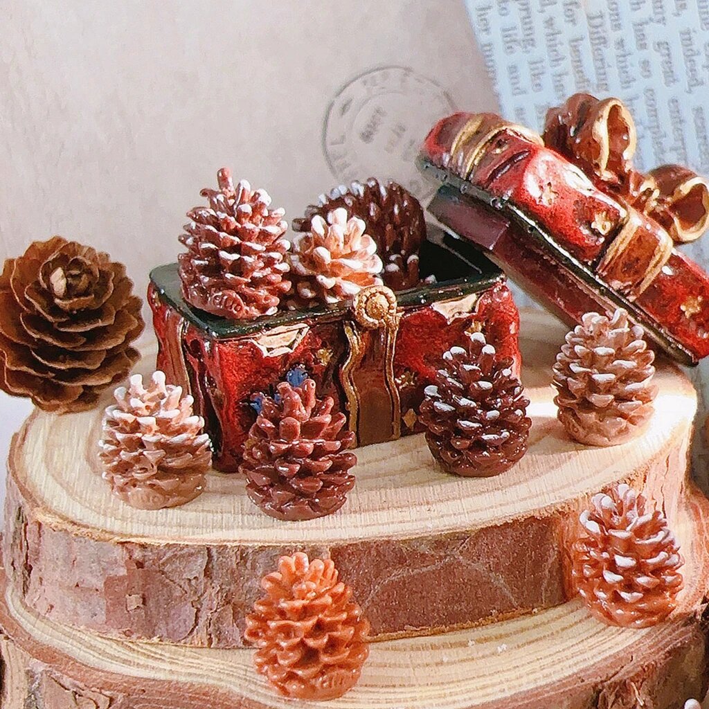 Миниатюрная еда из смолы для кукол GSF 1/6 10 шт.