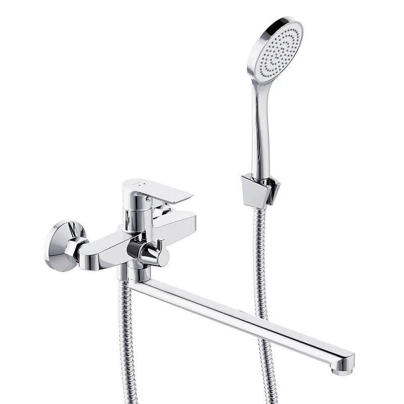 Смеситель для ванны и душа DAMIXA Apollo (479500000) с длинным изливом