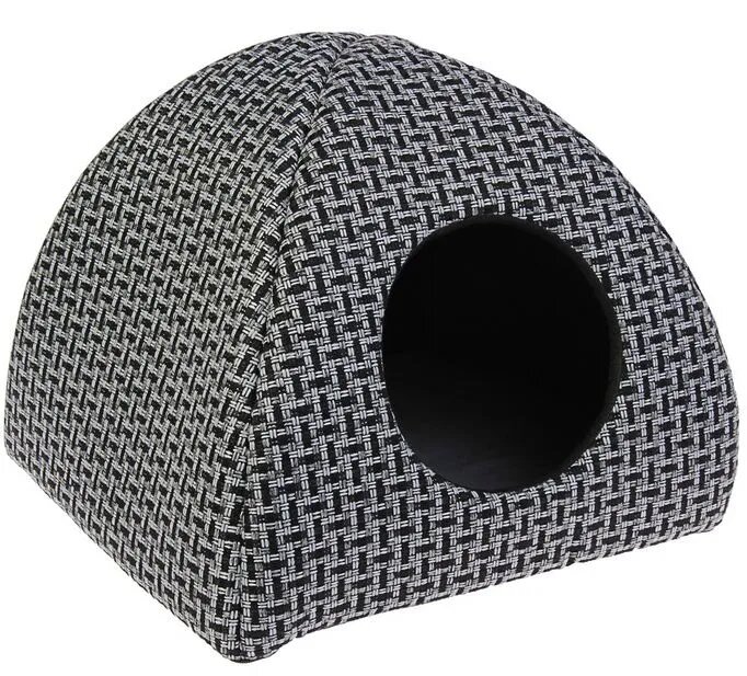 Домик для животных RICH BREED - вигвам с подушкой-подстилкой "Лофт" (40х40х39 см, ТМ PerseiLine)