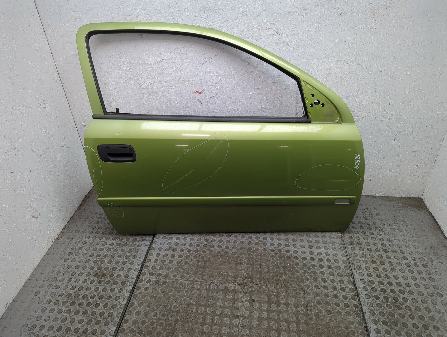 Дверь боковая (легковая) правая передняя Opel Astra G Б/У