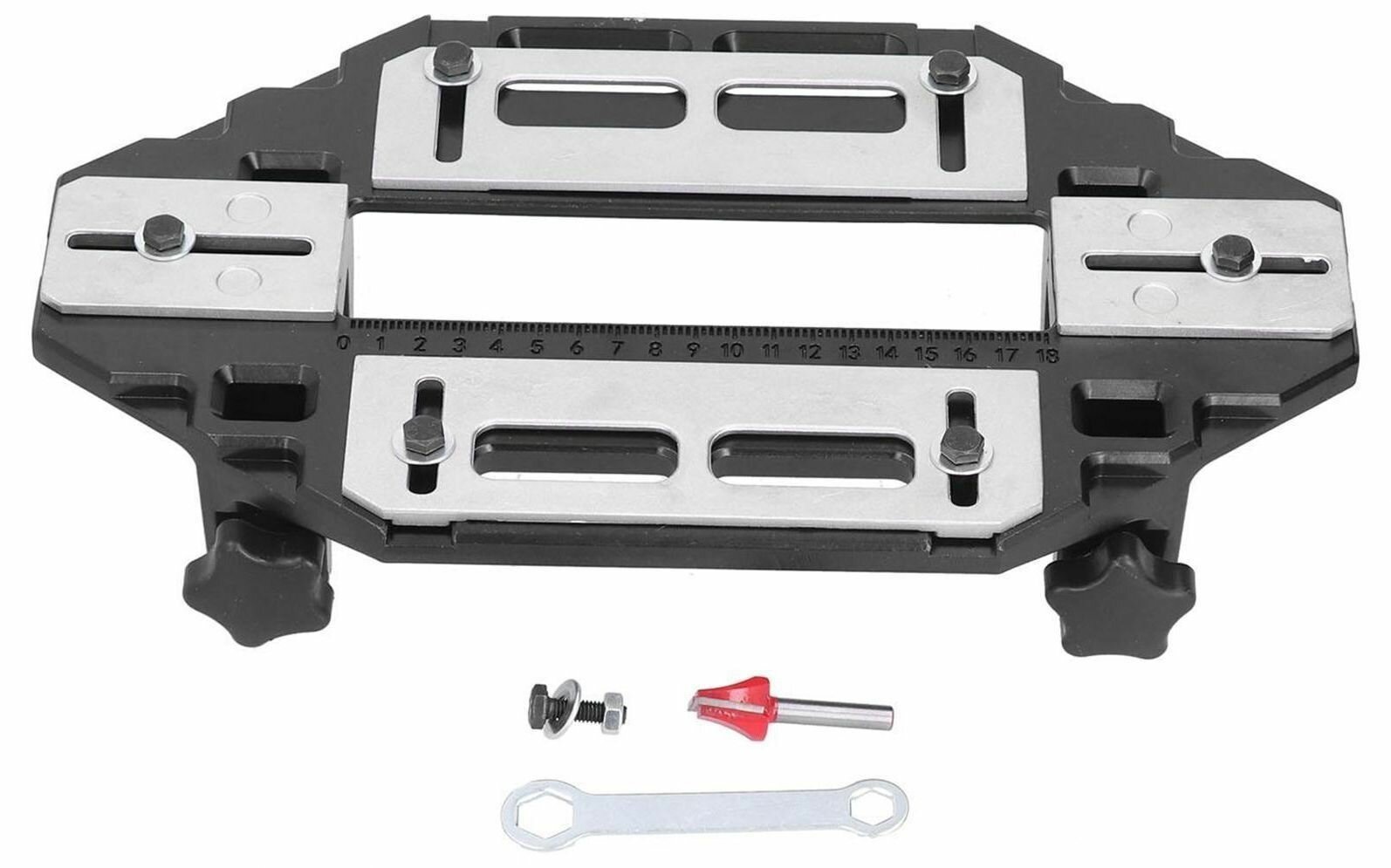 Эксклюзивный кондуктор для точной установки дверных петель и замков, шаблон врезки