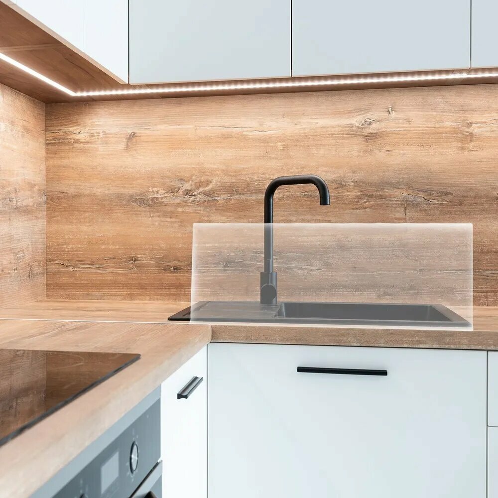 Угловой защитный экран из пвх для предотвращения брызг, 4 шт для ванной