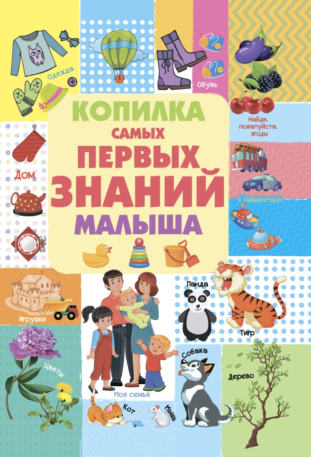 Копилка самых первых знаний малыша [Цифровая книга]