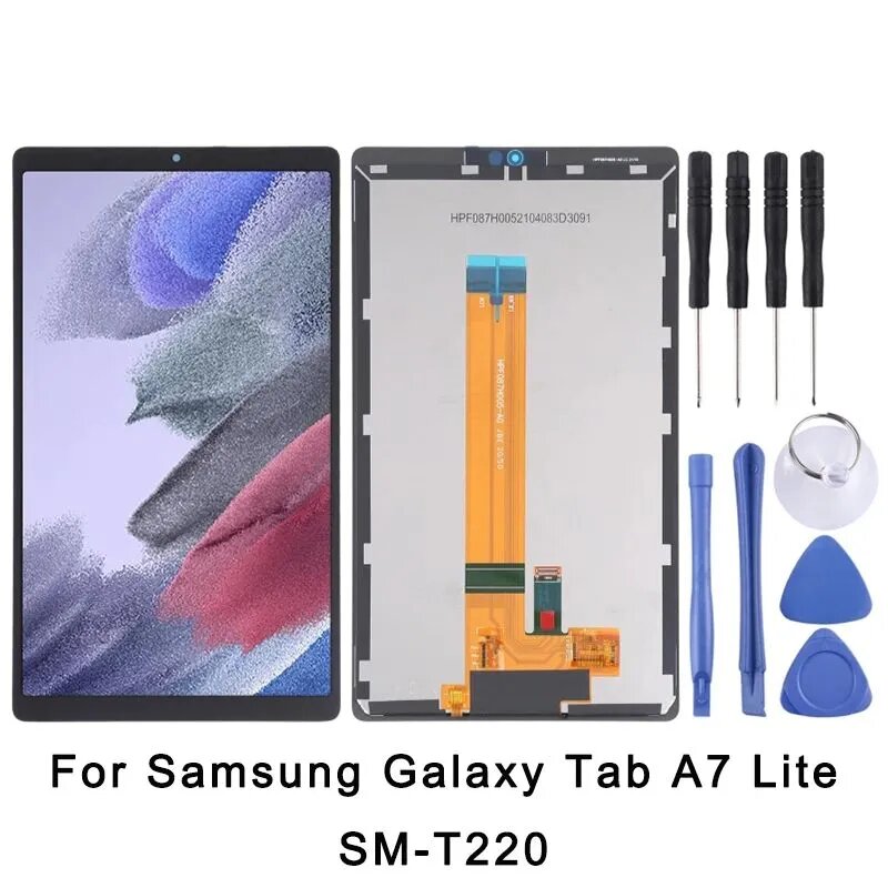 8.7" Дисплей для Samsung Galaxy Tab A7 Lite SM-T220 Wi-Fi/LTE в сборе с тачскрином, Черный