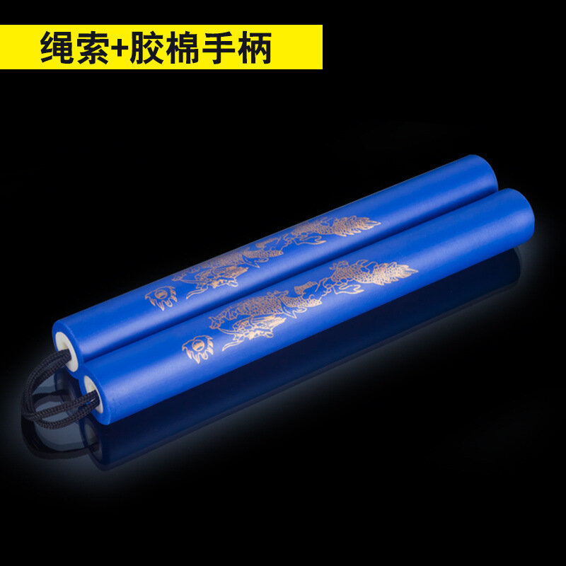 Губка Нунчаку Практичный Новичок Тхэквондо Нержавеющая Сталь Тренировочная Палка Двухсекционная Палка Детские Нунчаку Губчатая Доска