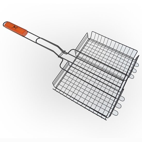 Решетка-гриль Grillboom антипригарным покрытием, 65 х 26 х 31 см