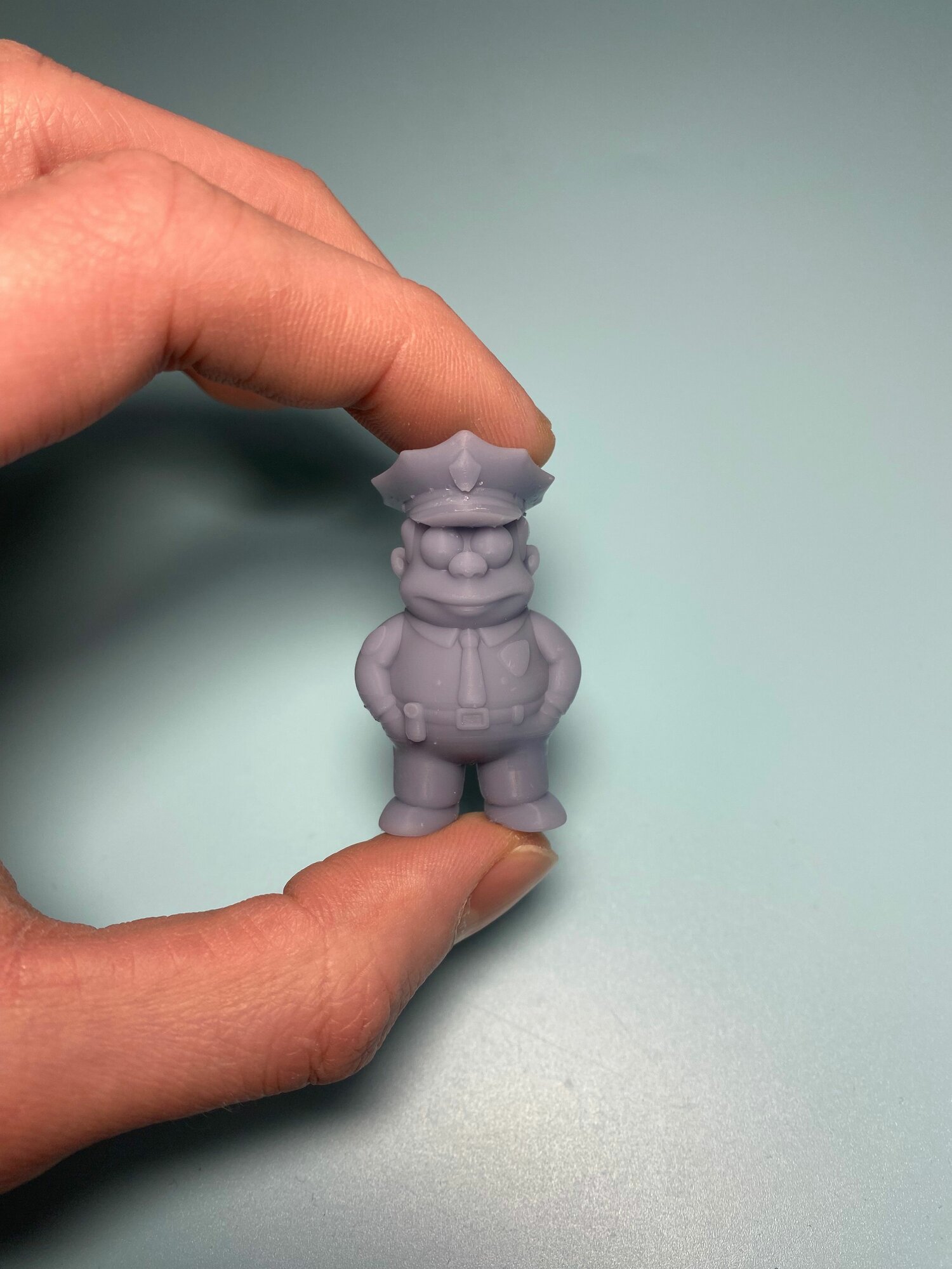 Миниатюра под покраску Шеф полиции Клэнси Виггам (The Simpsons), 4.5 см