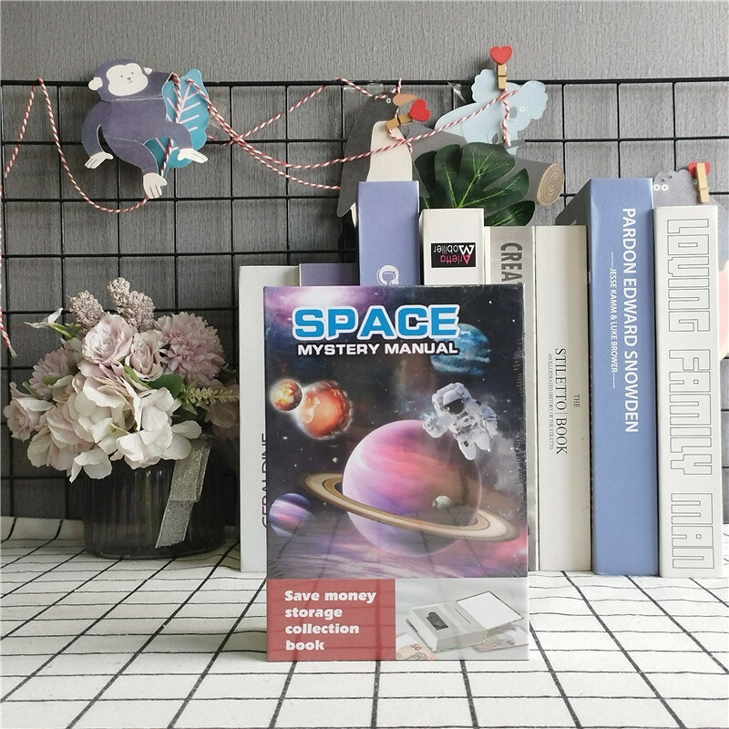 Маленькая имитация книжного сейфа, коллекционная коробка с паролем, креативный подарок, денежная коробка для хранения, денежная коробка для кросс-граничной торговли