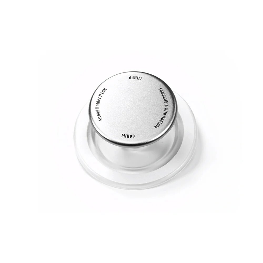 Держатель ddHiFi P40M магнитный для телефона, алюминиевый, серебристый