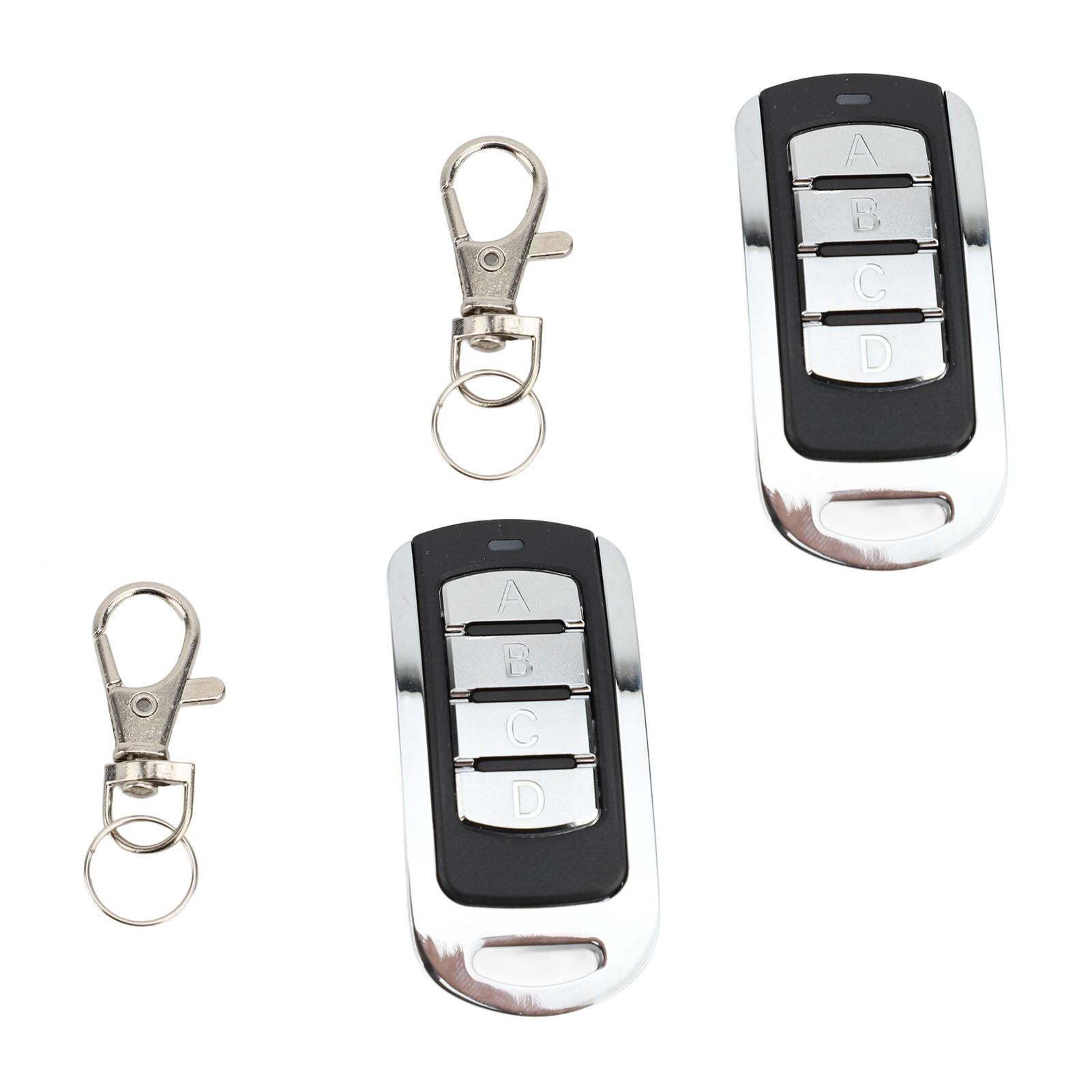 Пульт дистанционного управления с полным диапазоном частот 250–913 МГц, 4 кнопки, высокостабильный, для управления гаражными воротами, беспроводное управление, для домашней безопасности, 2 шт.